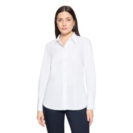 Betty Barclay Damen Hemdbluse "Damen mit Kragen", wei&szlig;, Gr. 46, Obermaterial: 70% Baumwolle, 27% Polyester, 3% Elasthan, Blusen