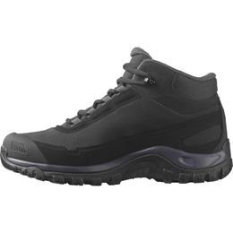 Salomon Damen Winterstiefel "SHELTER WP W", Gr. 42, schwarz, Synthetik, Textil, Schuhe, Winterschuhe, Winterboots, Snowboots, wasserdicht