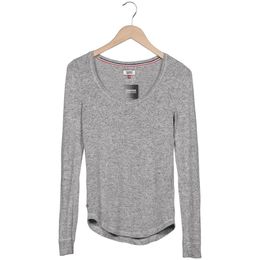 Tommy Jeans Pullover Damen Gr&ouml;&szlig;e XS Second Hand grau