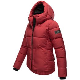 Navahoo Damen Steppjacke "Lachperle XIV", rot, Basic, Gr. S, Obermaterial: 100% Polyester; Futter: 100% Polyester; &Auml;rmelfutter: 100% Polyester;