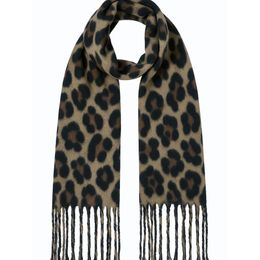 Collezione Alessandro Scarf 'Leopardo' female Brown size One Size