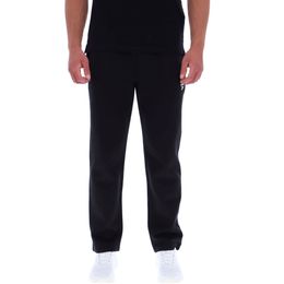 Reebok Herren Jogginghose "LUTHER SMALL LOGO OPEN HEM PANT"schwarz, Gr. XXXL, Obermaterial: 60% Baumwolle, 40% Polyester, Hosen, sportlicher Stil,