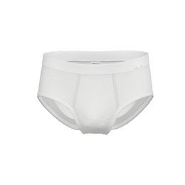 Ammann Herren Slip "Slip mit Eingriff Day Classic / Doppelripp Exquisit", Gr. 7, wei&szlig;, Obermaterial: 100% Baumwolle CO., Unterhosen