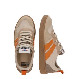 Palladium Sneaker 'PALLACUP FLAME' Damen Gr&ouml;&szlig;e 44 beige / hellbeige / dunkelbeige / orange