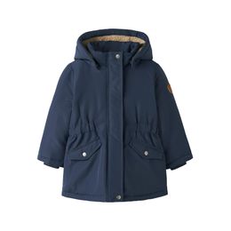 name it Jungen Parka "NMFMARLOW PARKA JACKET PB"spellbound, Gr. 128, unifarben, Web, Obermaterial: 100% Polyester, Jacken