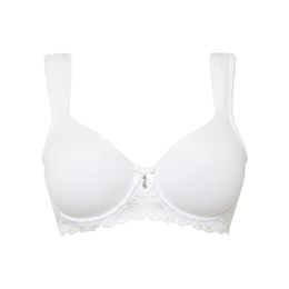 bonprix Damen Schalen-BH "Schalen-BH mit gepolsterten Tr&auml;gern", Gr. 90, wei&szlig;, Obermaterial: 80% Polyamid, 20% Elasthan. Futter: 100% Polyester.