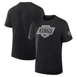 Fanatics Jungen T-Shirt "Fanatics T-Shirt Los Angeles Kings Hat Trick Tee"schwarz, Gr. XXL, 100% Baumwolle, Shirts