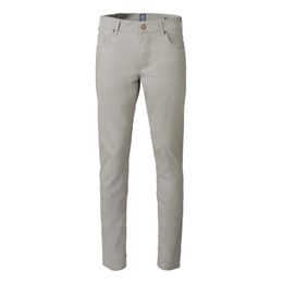 MEYER Herren Chinos "M5 Slim", grau, Gr. 33, unifarben, 97% Baumwolle, 3% Elasthan, Hosen, aus Bio-Baumwolle