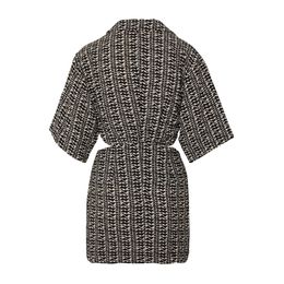 Dorothy Perkins Petite Kleid 'Ikat' Damen Gr&ouml;&szlig;e 38 beige / schwarz Winterkleid