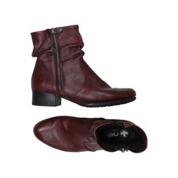 Rieker Stiefelette Damen Gr&ouml;&szlig;e 36 Second Hand bordeaux