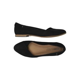 Toms Shoes TOMS Ballerina Damen Gr&ouml;&szlig;e 38 Second Hand schwarz