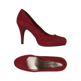 Tamaris Pumps Damen Gr&ouml;&szlig;e 41 Second Hand rot