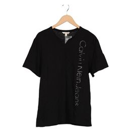Calvin Klein Jeans T-Shirt Herren Gr&ouml;&szlig;e XL Second Hand schwarz