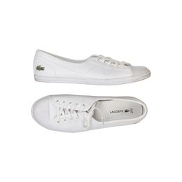 Lacoste Sneaker Damen Gr&ouml;&szlig;e 39.5 Second Hand wei&szlig;
