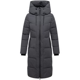 Navahoo Damen Steppmantel "Schokokuss XIV", grau, Gr. XXL, Obermaterial: 92% Nylon, 8% Elasthan. Innenfutter: 100% Polyester. Wattierung: 100%