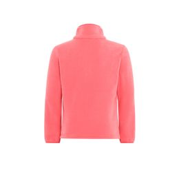 Jack Wolfskin Kinder Fleecejacke "TAUNUS JACKET K"sunset coral, Gr. 128, Fleece, Obermaterial: 100% Polyester, Jacken, Winddicht, w&auml;rmend,