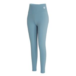 YEAZ Damen Leggings "Leggings STARDUST", blau, Gr. L, Obermaterial: 87% Nylon NY. 13% Elasthan EL., Hosen
