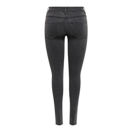 Only Damen Skinny-fit-Jeans "ONLRAIN REG SKINNY JEANS DNM CRYOD655"grau denim, Gr. XS, unifarben, Denim/Jeans, Obermaterial: 53% Viskose, 29%