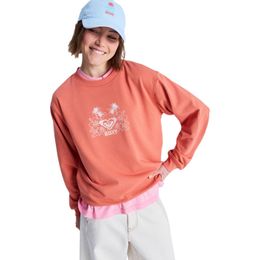 Roxy Damen Sweatshirt "Surf Stoked Terry Vint", orange, Gr. M, Obermaterial: 60% Baumwolle, 40% Polyester., Sweatshirts