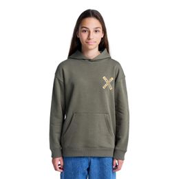 Element Jungen Hoodie "Timber Freight Train", gr&uuml;n, Gr. 12, Obermaterial: 55% Baumwolle, 25% Baumwolle, 20% Polyester., Sweatshirts
