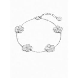 Pure Schmuck Bracelet 'Clover Bright' female Silver size 13 cm