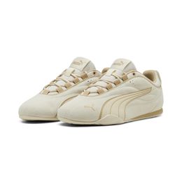 Puma Damen Sneaker "Puma Catch Soleil Sneakers Damen", Gr. 42alpine snow sand dune wei&szlig; beige, Obermaterial: Textil, Kuhleder, Synthetik, Leder;