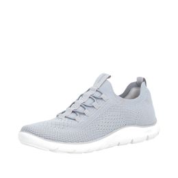 Remonte Damen Slip-On Sneaker, Gr. 39, grau, Textil, Schuhe, Freizeitschuh, Schlupfschuh, Halbschuh mit weicher Soft-Einlage