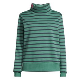 SALZHAUT Damen Sweatshirt "Sweatshirt IRMGARD", gr&uuml;n, Gr. XS, Obermaterial: 80% Baumwolle CO. 20% Polyester PES., Sweatshirts