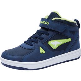 Kangaroos M&auml;dchen Sneaker "Kalley II EV", Gr. 37, blau, Synthetik, Schuhe, Warmfutter,Winterschuhe, Schn&uuml;rboots, Sneakerboots