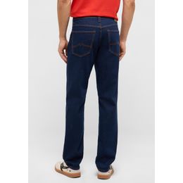 Mustang Herren 5-Pocket-Jeans "Tramper Straight", blau, Gr. 31, Denim/Jeans, Obermaterial: 99% Baumwolle, 1% Elasthan, Jeans, mit mittelhohem Bund