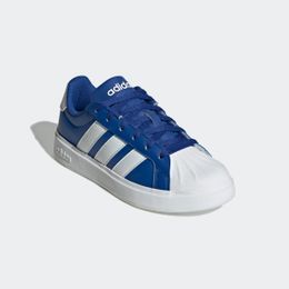 M&auml;dchen Sneaker "STREETTALK", adidas Sportswear, Gr. 36royal blau, ftwr wei&szlig;, grau two, Synthetik, Schuhe, inspiriert vom Design des adidas