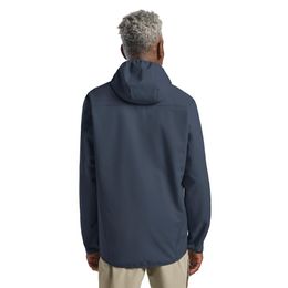 Jack Wolfskin Herren Softshelljacke "BORNBERG HOODY M"midnightsky, Gr. XXL, Obermaterial: 100% Polyester, Jacken