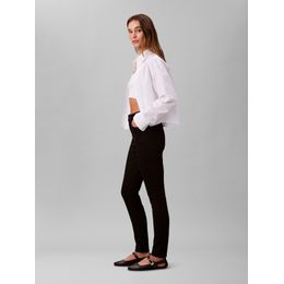 Damen Skinny-fit-Jeans "HIGH RISE"ck classic schwarz, Gr. 33, Calvin Klein Jeans, unifarben, Denim/Jeans, Obermaterial: 80% Baumwolle, 12% Polyester,
