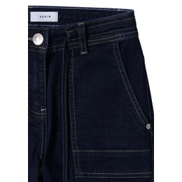 Bootcut-Jeans Cecil, Damen, Gr. 31, L&auml;nge 30, rinsed wash, Jeans, 69% Baumwolle, 29% Polyester, 2% Elasthan, unifarben, normal, Jeans, 5-Pocket-Style