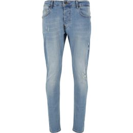 2Y Premium Herren Bequeme Jeans "2Y Premium Herren 2Y Skinny Fit Jeans", blau, Gr. 36, unifarben, 97% Baumwolle, 3% Elasthan, Jeans