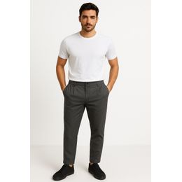 Jack & Jones JACK & JONES Herren Jogginghose "JPSTACE CEASER STRUCTURE JOGGER", grau, Gr. XS, unifarben, Web, Obermaterial: 100% Baumwolle, Hosen
