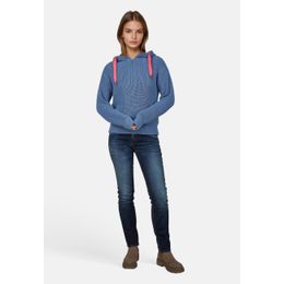 SALZHAUT Damen Kapuzenpullover "Hoodie Task", blau, Gr. S, Obermaterial: 100% Baumwolle CO., Pullover
