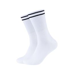 JOOP! JOOP Damen Socken "premium casual", Gr. 43wei&szlig;, Baumwolle, Elasthan, Polyamid, Socken, Premium Qualit&auml;t, verst&auml;rkte Ferse, verst&auml;rkte Zehen