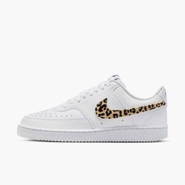 Nike Sportswear Damen Sneaker "COURT VISION LO SE", Gr. 40,5wei&szlig;, multi, color, schwarz, Synthetik, Schuhe, Design auf den Spuren des Air Force 1