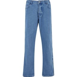 2Y Premium Herren Bequeme Jeans "2Y Premium Herren 2Y Premium Buttoned Straight Jeans", blau, Gr. 30, unifarben, 100% Baumwolle, Jeans