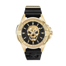 Philipp Plein Uhr 'Titan' Herren Gr&ouml;&szlig;e One Size gold / schwarz