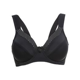 bonprix Damen Minimizer-BH, Gr. 95, schwarz, Obermaterial: 80% Polyamid, 20% Elasthan. Futter: 80% Polyamid, 20% Elasthan, BHs, Minimizer-Passform,