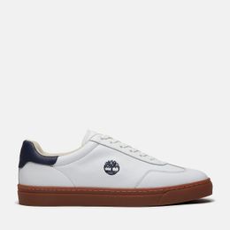 Timberland Herren Sneaker "LISBON ESSENTIAL - LOW LACE UP SNEAKER", Gr. 44, wei&szlig;, Leder, Schuhe