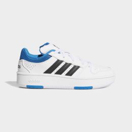 M&auml;dchen Sneaker "HOOPS CLASSIC", adidas Sportswear, Gr. 33, blau, Synthetik, Schuhe, f&uuml;r Kinder & Jugendliche