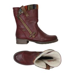 Rieker Stiefel Damen Gr&ouml;&szlig;e 38 Second Hand rot