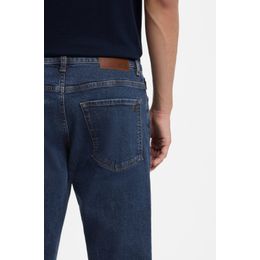 BOSS Orange Herren Regular-fit-Jeans "RE.MAINE BO", blau, Gr. 40, unifarben, Denim/Jeans, Obermaterial: 99% Baumwolle, 1% Elasthan, Jeans, mit