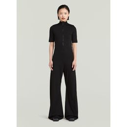 G-Star Raw G-STAR Damen Jumpsuit "Wide Leg Jumpsuit"dk schwarz, Gr. XXS, Obermaterial: 100% Baumwolle, Overalls