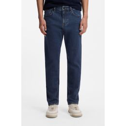 BOSS Orange Herren Regular-fit-Jeans "RE.MAINE BO", blau, Gr. 31, unifarben, Denim/Jeans, Obermaterial: 99% Baumwolle, 1% Elasthan, Jeans, mit