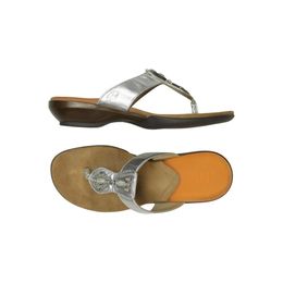 Scholl Sandalen Damen Gr&ouml;&szlig;e 37 Second Hand silber