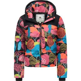 Ragwear Damen Steppjacke "Amazze Print"mehrfarbig, Gr. XS, Obermaterial: 100% Polyester. Innenfutter: 100% Polyester. Wattierung: 100% Polyester,